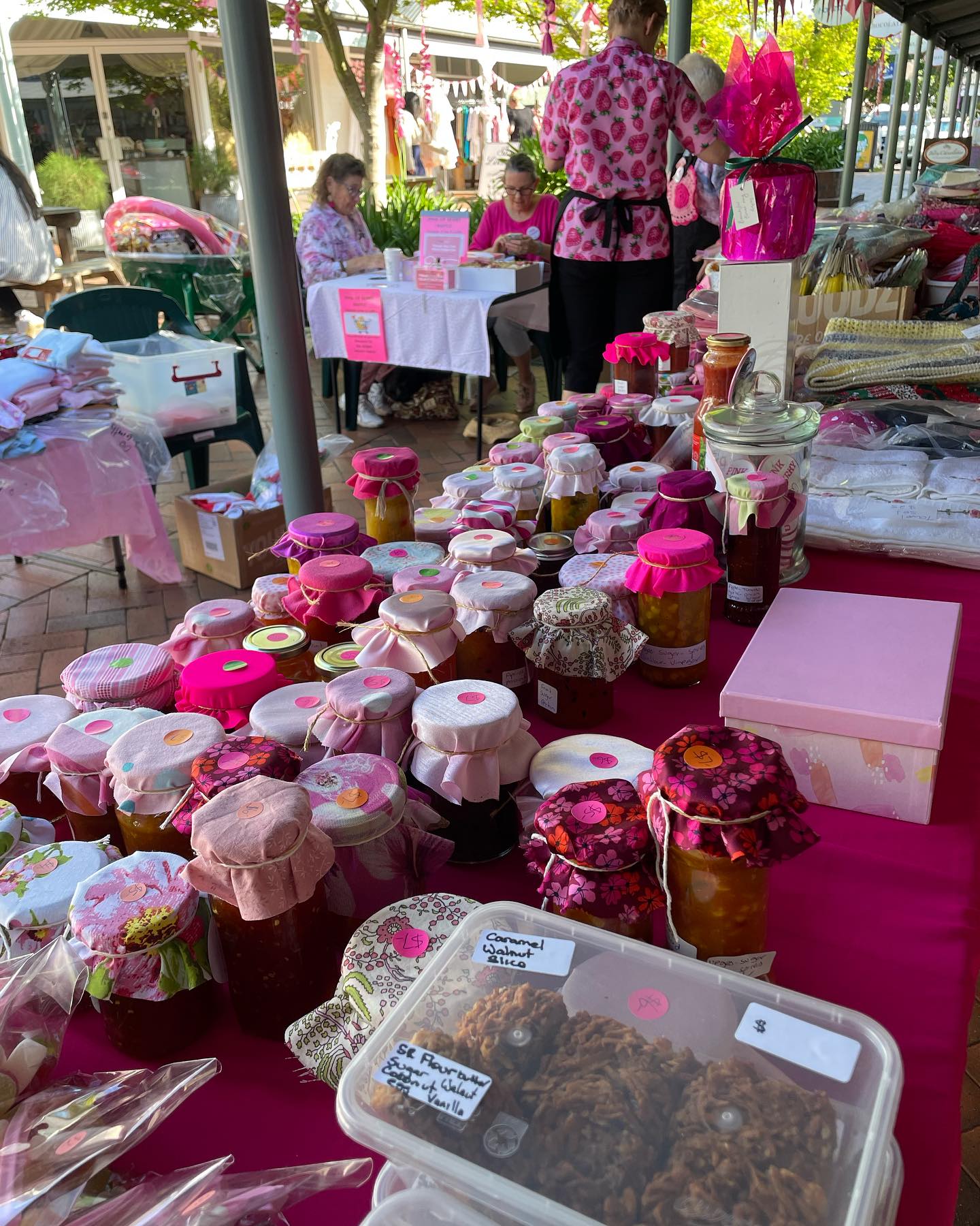 Pink Up Berry Street Stall - Berry NSW